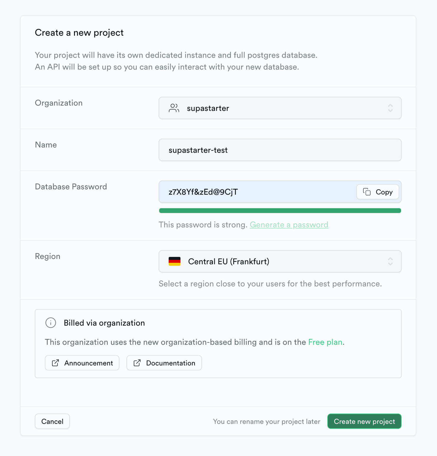How to set up supastarter with Supabase | supastarter - SaaS starter kit for Next.js and Nuxt